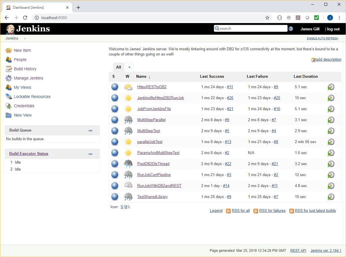 Jenkins And Z Os Triton Consulting James Gill