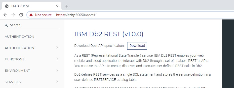 DB2 v11.5.4 REST API - Part One - Triton Consulting - James Cockayne