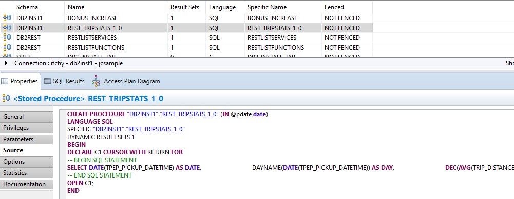 DB2 v11.5.4 REST API - Part Two - Triton Consulting - James Cockayne