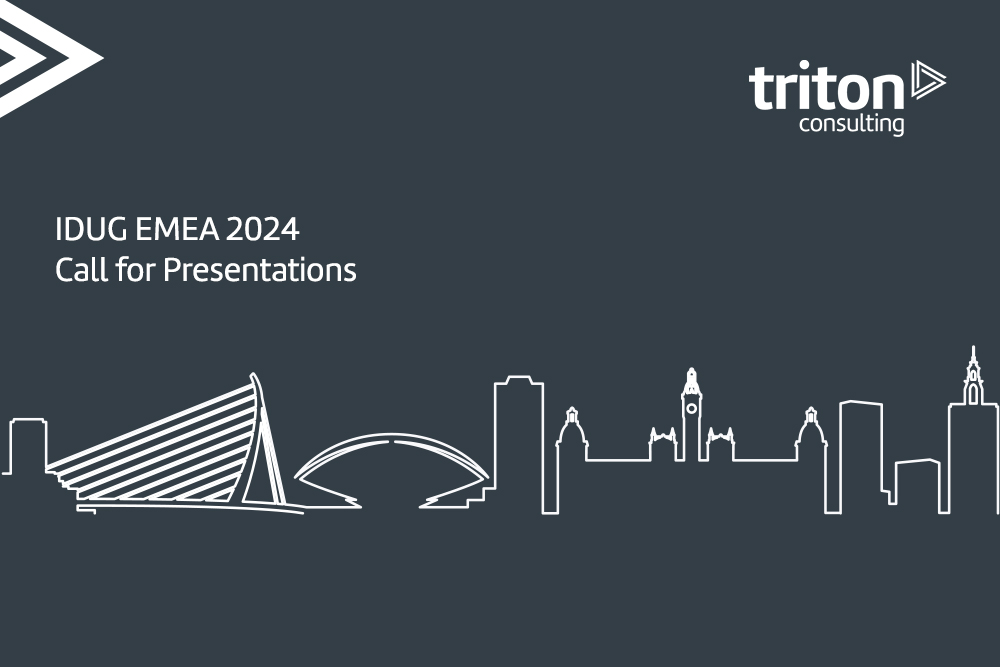 IDUG EMEA 2024 - Call for Presentations - Triton Consulting